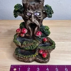 Unbranded | Accents | Tree Man Backflow Incense Cone Burner Mushrooms ...